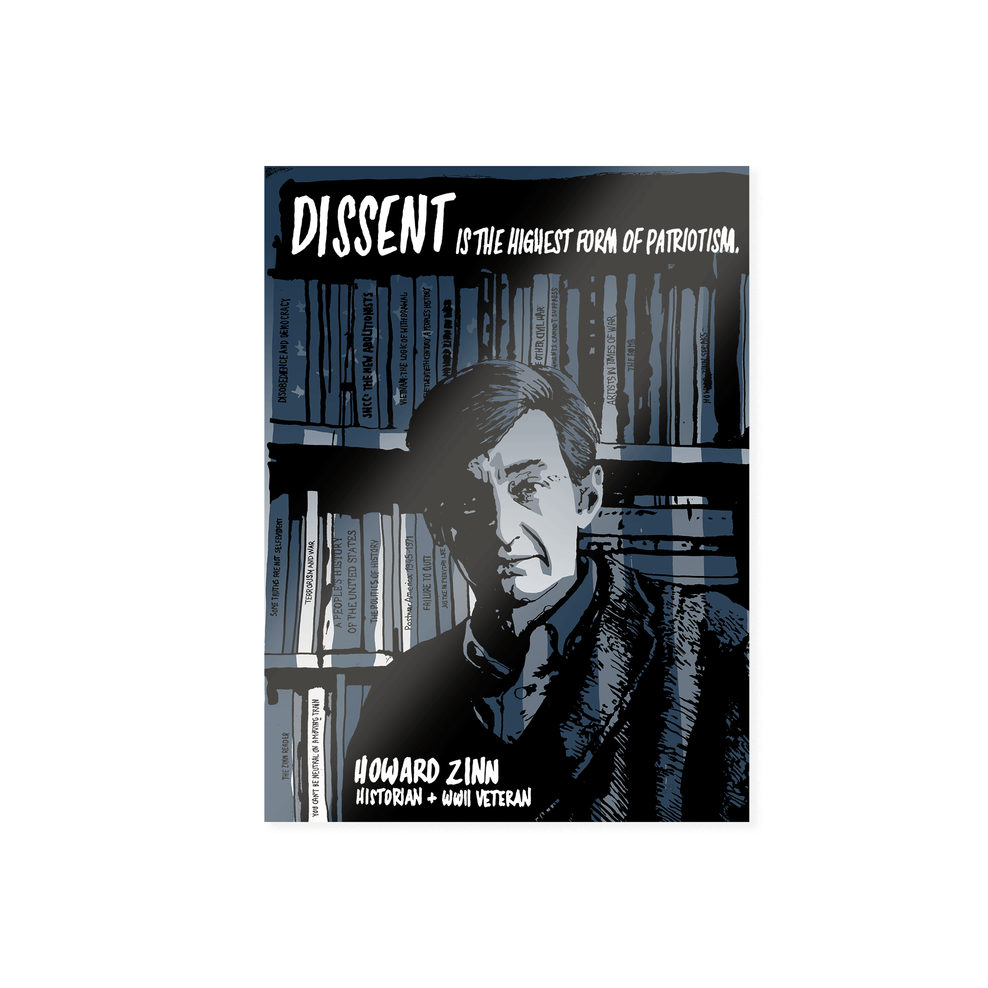 Howard Zinn Poster – Common Defense